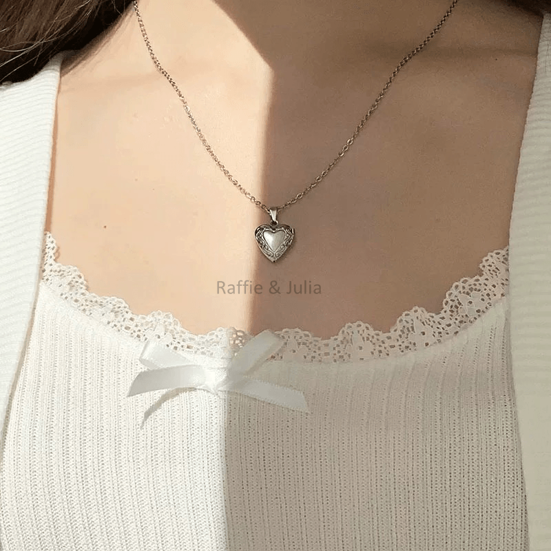 Openable Heart Locket Charms for Jewelry Making - DIY Heart-Shaped ...